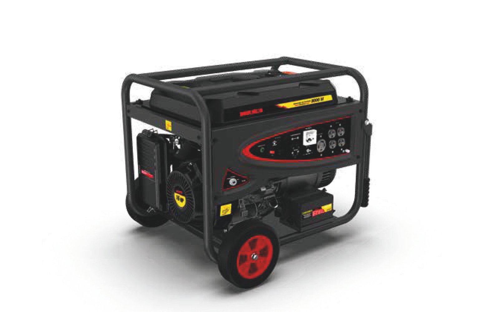 Generador de corriente eléctrica motor 4 tiempos (8,000 W / 15 HP ...