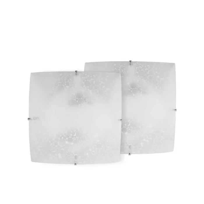 PLAFON CUADRADO 2 PZAS MATE DECORADO PF8036 DUO – Casa Mixteco